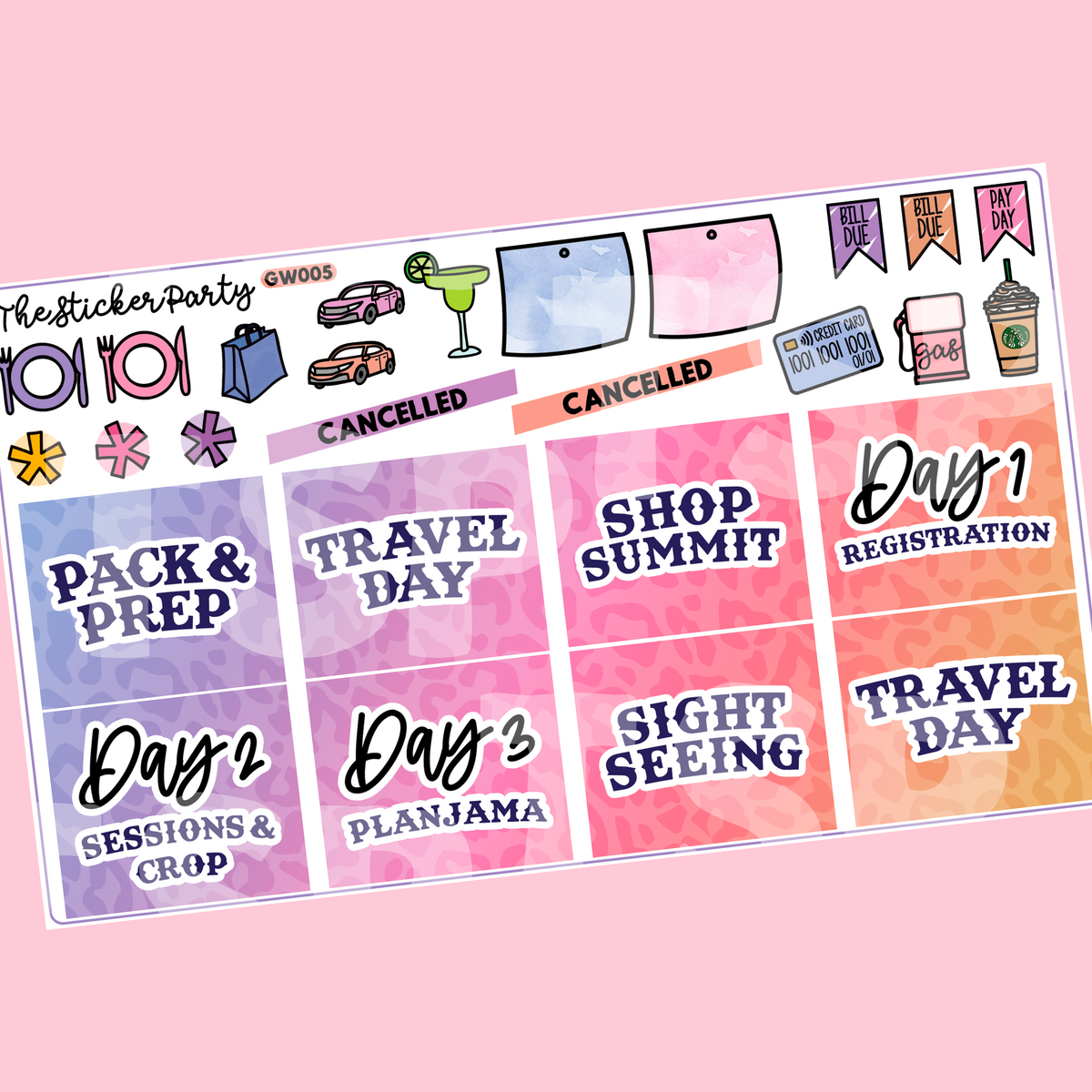 GO Wild 2024 STANDARD VERTICAL Sticker Kit | GO Wild 2024 Dallas GW 20 ...