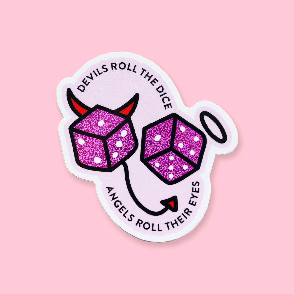 Cruel Summer Glitter Die Cut Sticker – The Sticker Party