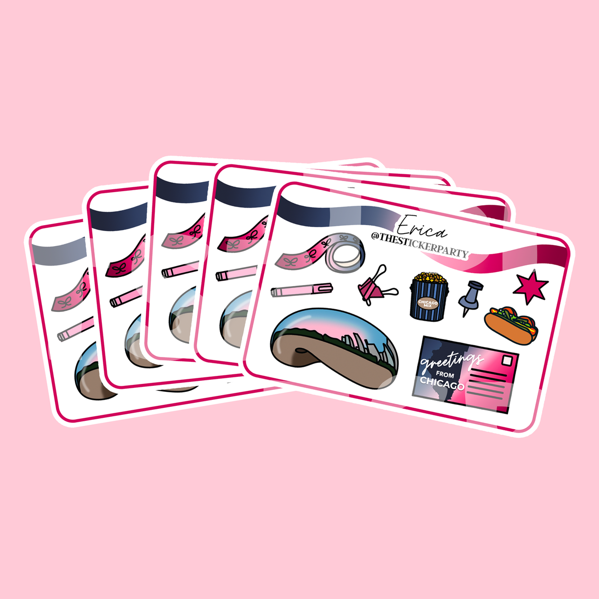 50 CPC-themed Contact Cards (READ DESCRIPTION!) – The Sticker Party