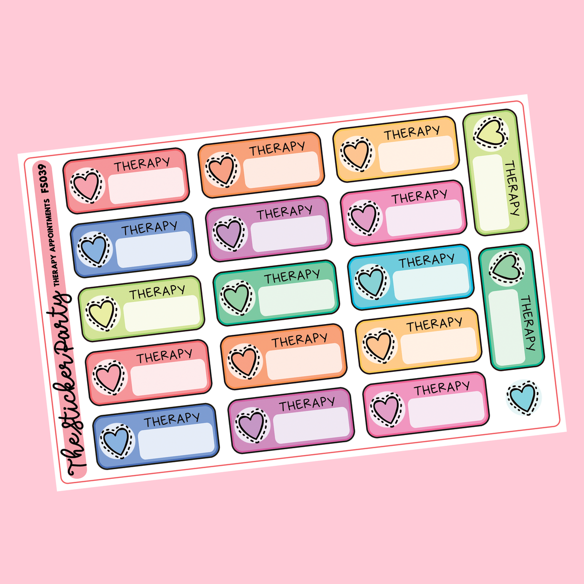 Therapy Appointment Therapy Stickers – The Sticker Party